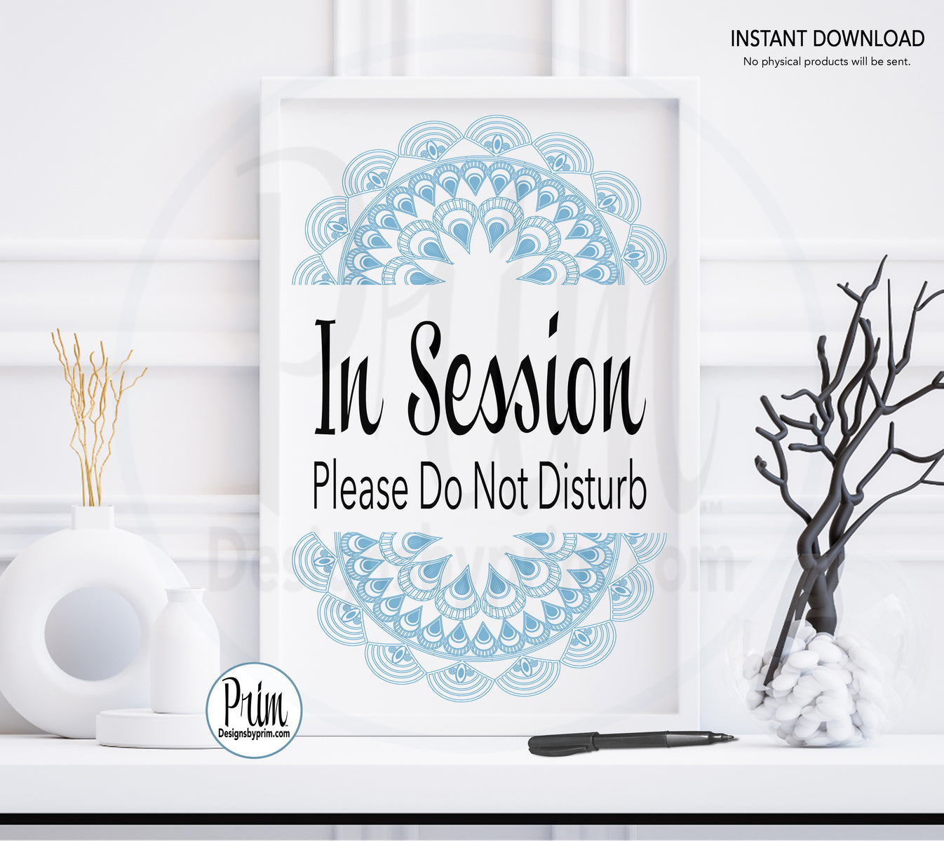 In Session Please Do Not Disturb Printable Sign | In Progress Service ...