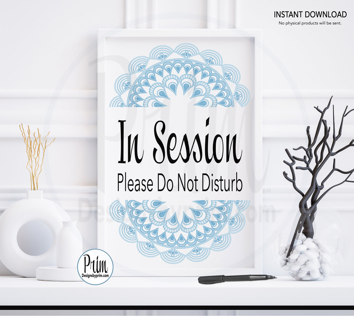 In Session Please Do Not Disturb Printable Sign | In Progress Service ...
